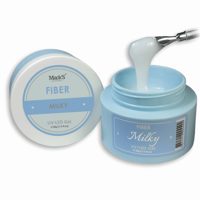 Gel UV Fiber Milky Mack's - 50g :: NailsBoutique